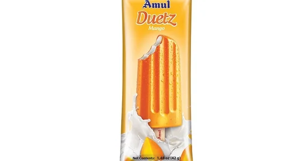 Amul Mango Duetz Kulfi 60 ml, Pack Of 20
