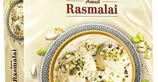 Amul Rasmalai 500g, Pack Of 12