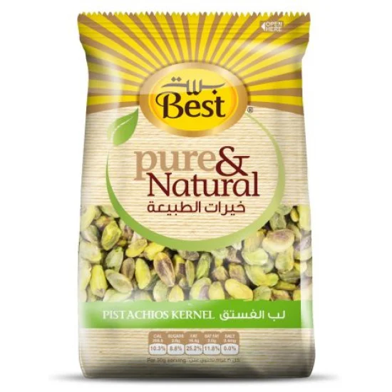 Best Pure & Natural Pistachios Kernel Bag 325g, Pack Of 12
