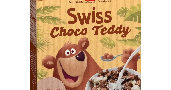 Familia Swiss Choco Teddy Cereal 250g, Pack Of 6