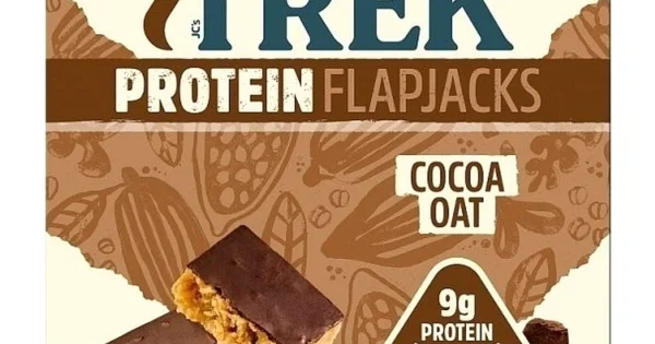 Trek Protein Flapjacks Cocoa Oat 9G 3 Bars