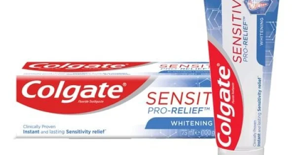 Colgate Sensitive Pro Relief Whitening Toothpaste, 75ml