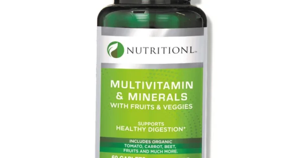 Nutritionl Multi Vitamins & Minerals With Fruits & Vegetable 60 Capsules