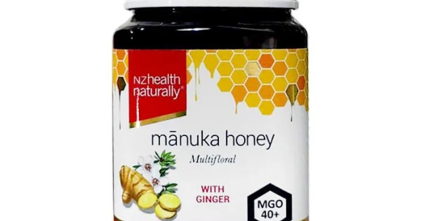 Nz Health Manuka Honey MGO 40+ With Ginger 500g