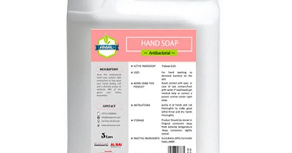Amal Hand Soap Liquid Antibacterial 5 Litre