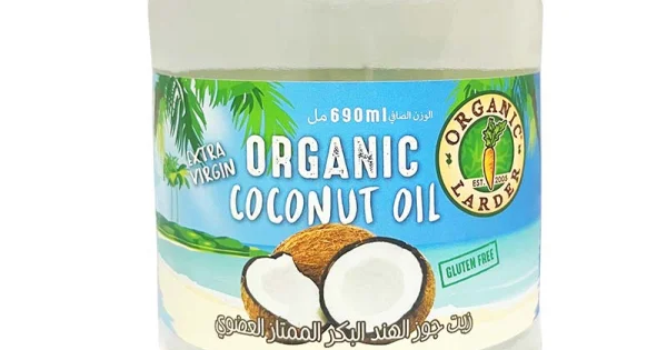Organic Larder Virgin Coconut Oil, Pack Of 6x690ml