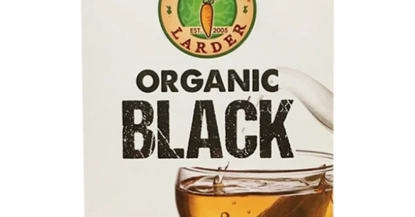Organic Larder Black Tea, Pack Of 36x32g