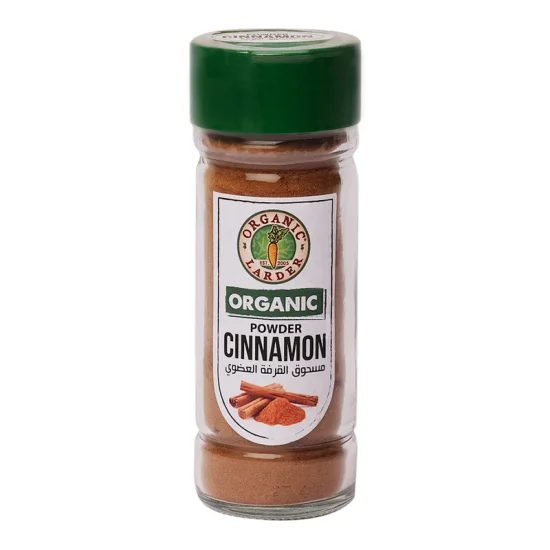 Organic Larder Cinnamon Powder, Pack Of 24x40g