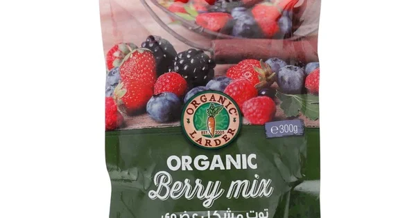 Organic Larder Frozen Berry Mix, Pack Of 12x300g