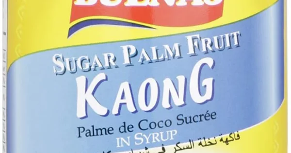 Buenas Sugar Palm Fruit Green Kaong In Syrup 340g, Pack Of 24