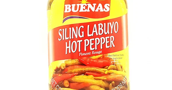 Buenas Siling Labuyo Hot Pepper 340g, Pack Of 12 Oz