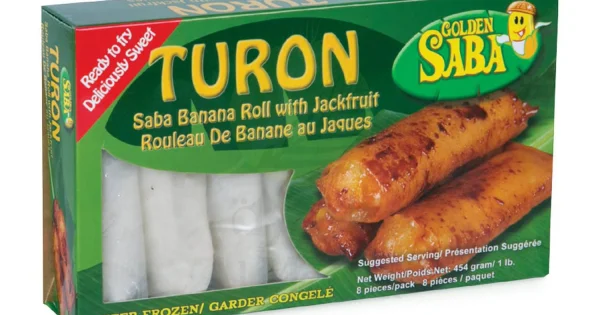 Golden Saba Frozen Turon 454g, Pack Of 24