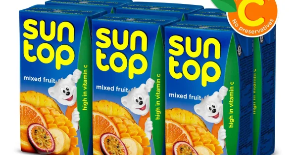 Suntop Juice Mixed Fruit Juice 3x6x125 ml