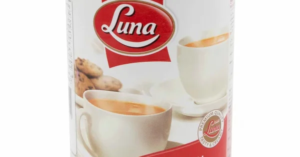 Luna Milk Evaporated Full Cream 400 ml, Pack Of 48