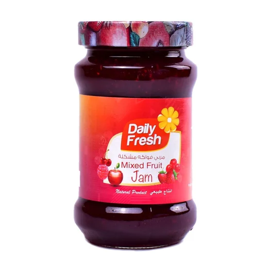 Daily Fresh Mixed Fruit Jam 12x450g, Pack Of 3