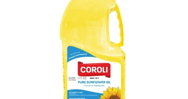 Coroli Sunflower Oil 4x3 Liters, Pack Of 4