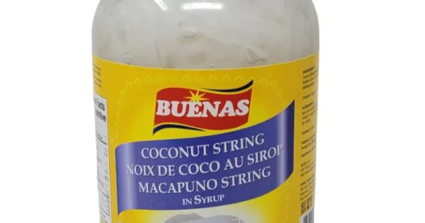 Buenas Macapuno String 907g, Pack Of 12