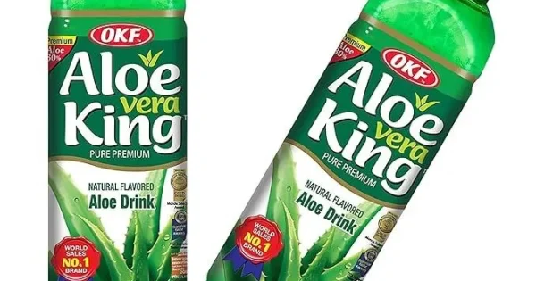 OKF Aloe Vera King Drink Original 500 ml, Pack Of 20