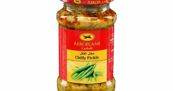 Aeroplane Chilli Pickle In Oil 12x380gm, Pack Of 7