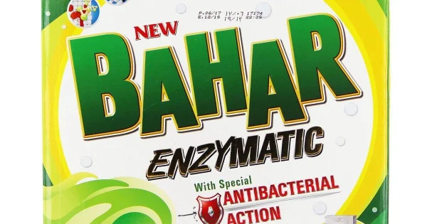 Bahar Enzymatic Detergent Powder 1.5Kg, Pack Of 8