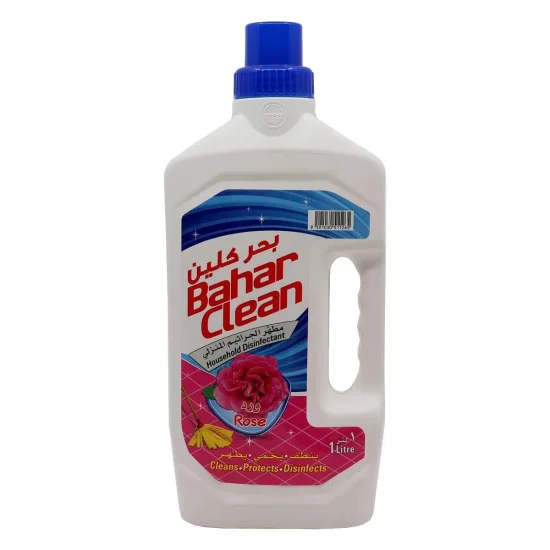 Bahar Rose Clean Disinfectant 12x1Ltr, Pack Of 5