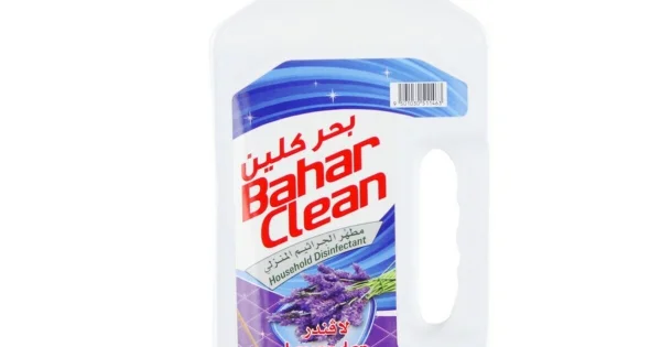 Bahar Clean Disinfectant Lavender 12x1Ltr, Pack Of 5