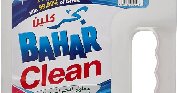 Bahar Rose Clean Disinfectant 4x3Ltr, 6