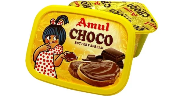 Amul Choco Buttery Spread 200g, Pack Of 12