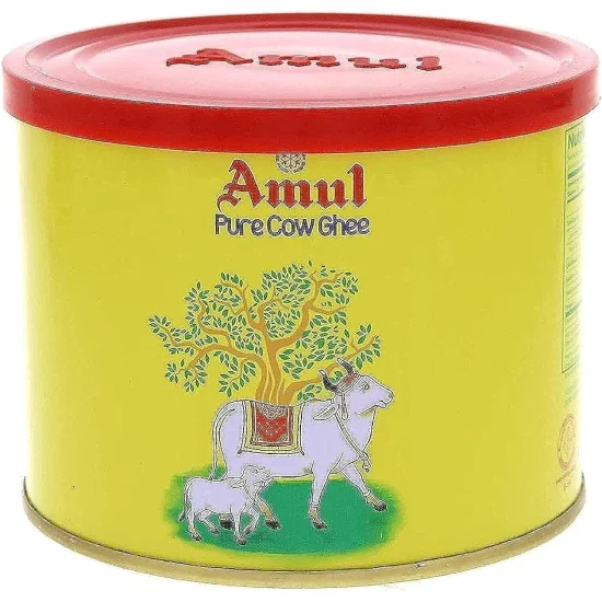Amul Pure Cow Ghee 500 ml, Pack Of 12
