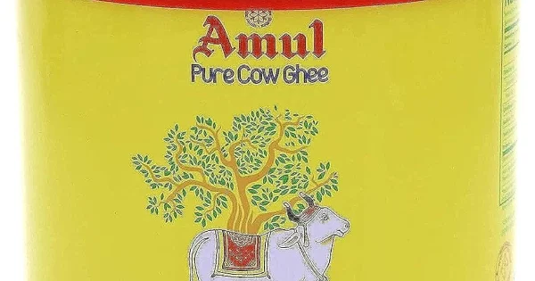 Amul Pure Cow Ghee 500 ml, Pack Of 12