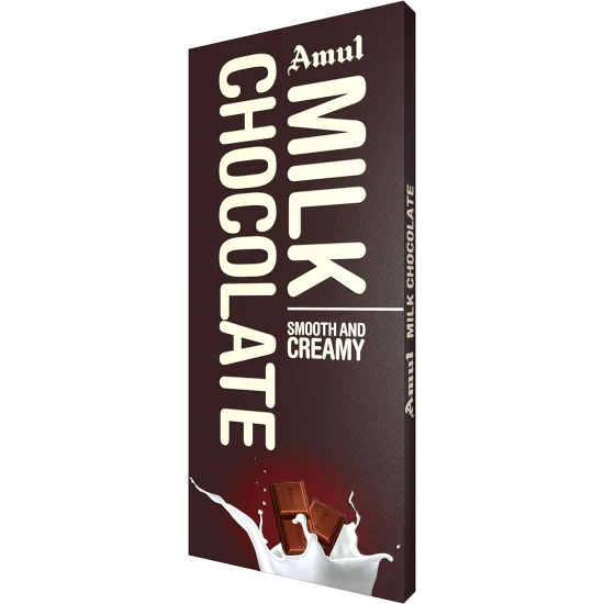 Amul Milk Chocolate 150g, Pack Of 10