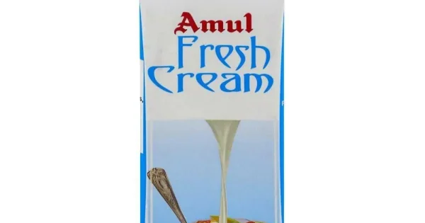 Amul Fresh Cream 250 ml, Pack Of 12