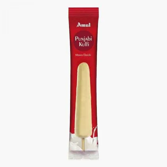 Amul Punjabi Kulfi Ice Cream 60 ml, Pack Of 20
