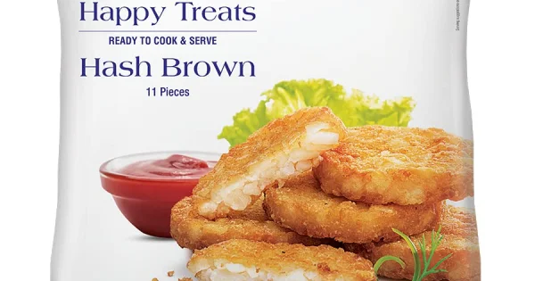 Amul Happy Treats Hash Brown 360g, Pack Of 12