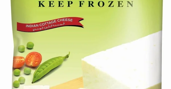 Amul Cube Frozen Paneer 1kg, Pack Of 12