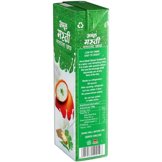 Amul Masti Butter Milk 200 ml, Pack OF 12