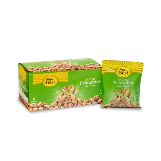 Best Salted Pistachios 50g Box 6pcs, Pack Of 12