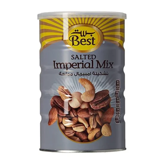 Best Salted Imperial Mix Can 400g, Pack Of 6