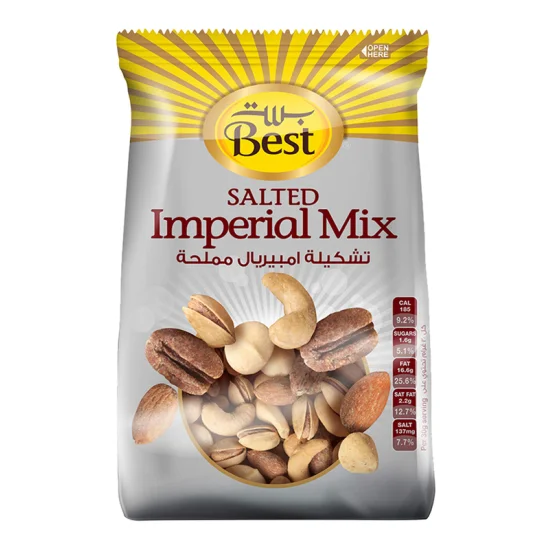 Best Salted Imperial Mix Bag 375g, Pack Of 12