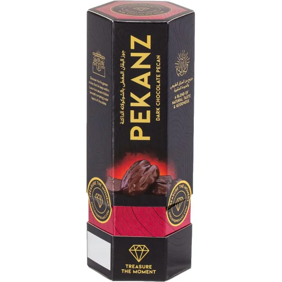 Pekanz Pecan Coated with Dark Chocolate Box 50g, Pack Of 12