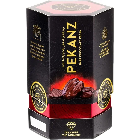 Pekanz Pecan Coated with Dark Chocolate Box 150g, Pack Of 12