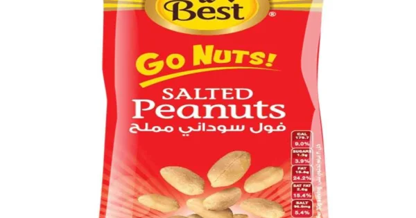 Best Peanut Go Nuts Pouch 6x12x20g