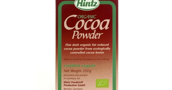 Hintz Cocoa Powder Organic 250g Pack Of 12