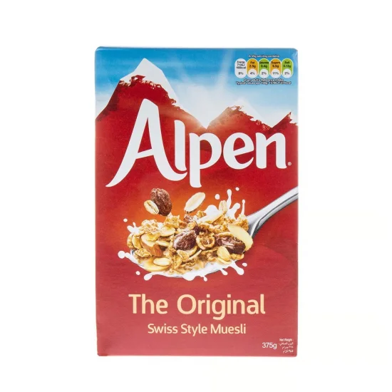 Alpen Muesli Original 375g, Pack Of 10