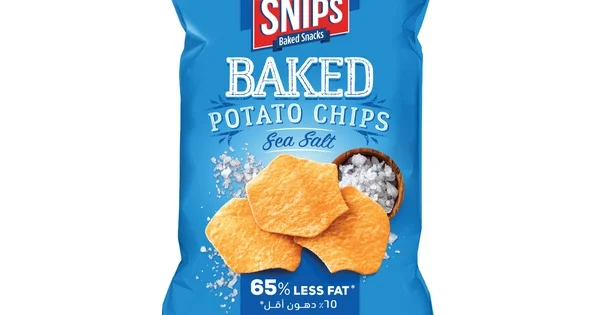 Snips Potato Chips Salt 150g, Pack Of 12