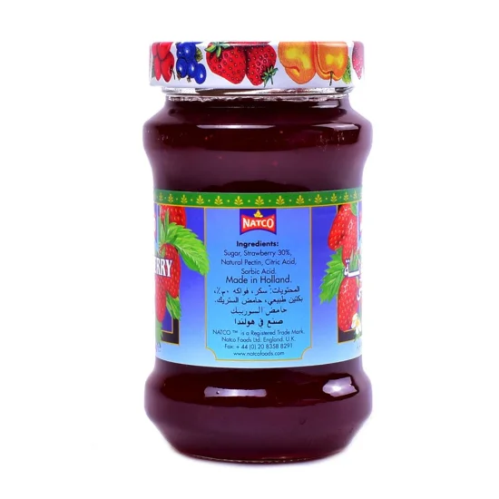 Natco Strawberry Jam 450g, Pack Of 12