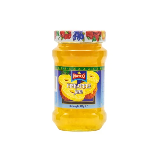 Natco Jam Pineapple 450g, Pack Of 12