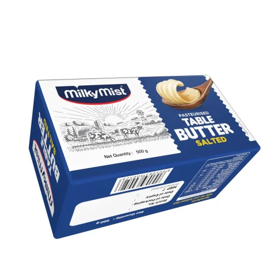 Milky Mist Butter Salted 500g, Pack Of 12