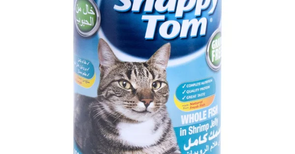 Snappy Tom Whole Fish In Shrimp Jelly, 400g Pack Of 12