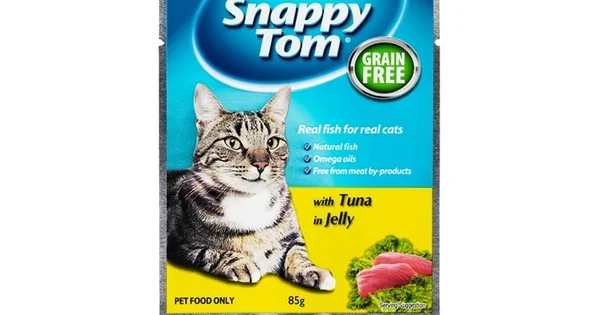 Snappy Tom Pouch Tuna In Jelly 85g Pack Of 12